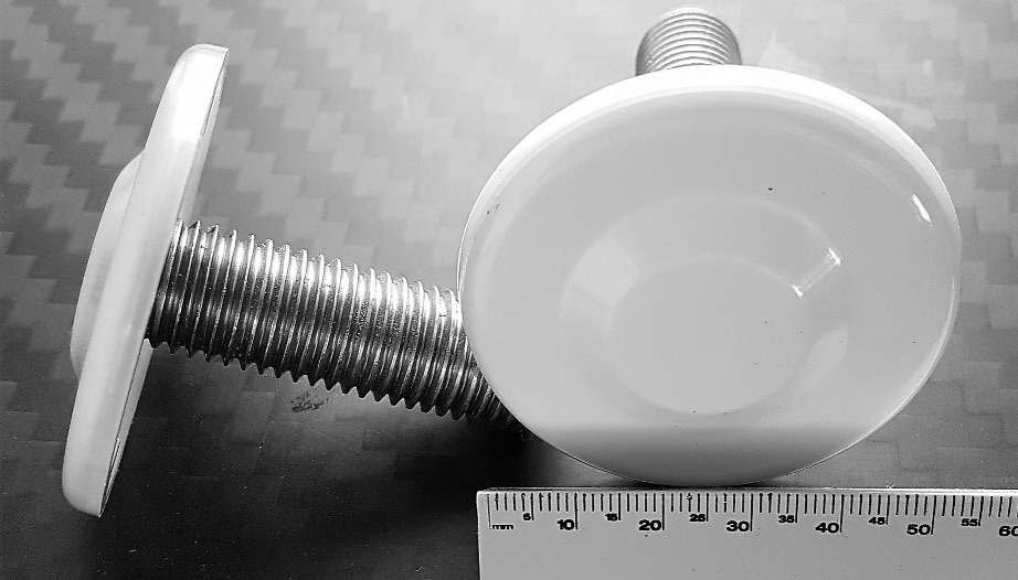 Composite panel fastening for offshore wind turbines